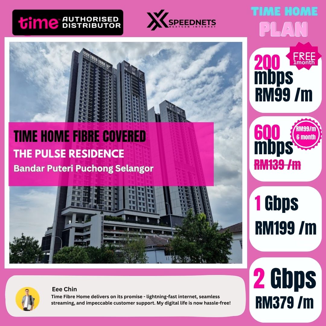 Blazing Fast Internet Has Arrived: Time Fibre Now Covers The Pulse ...